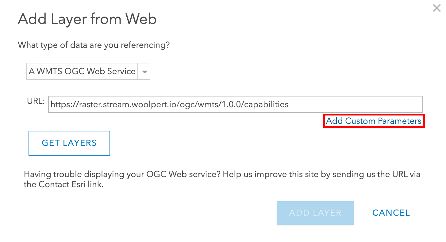 Add extra zoom levels to STREAM:RASTER WMTS layers – Woolpert